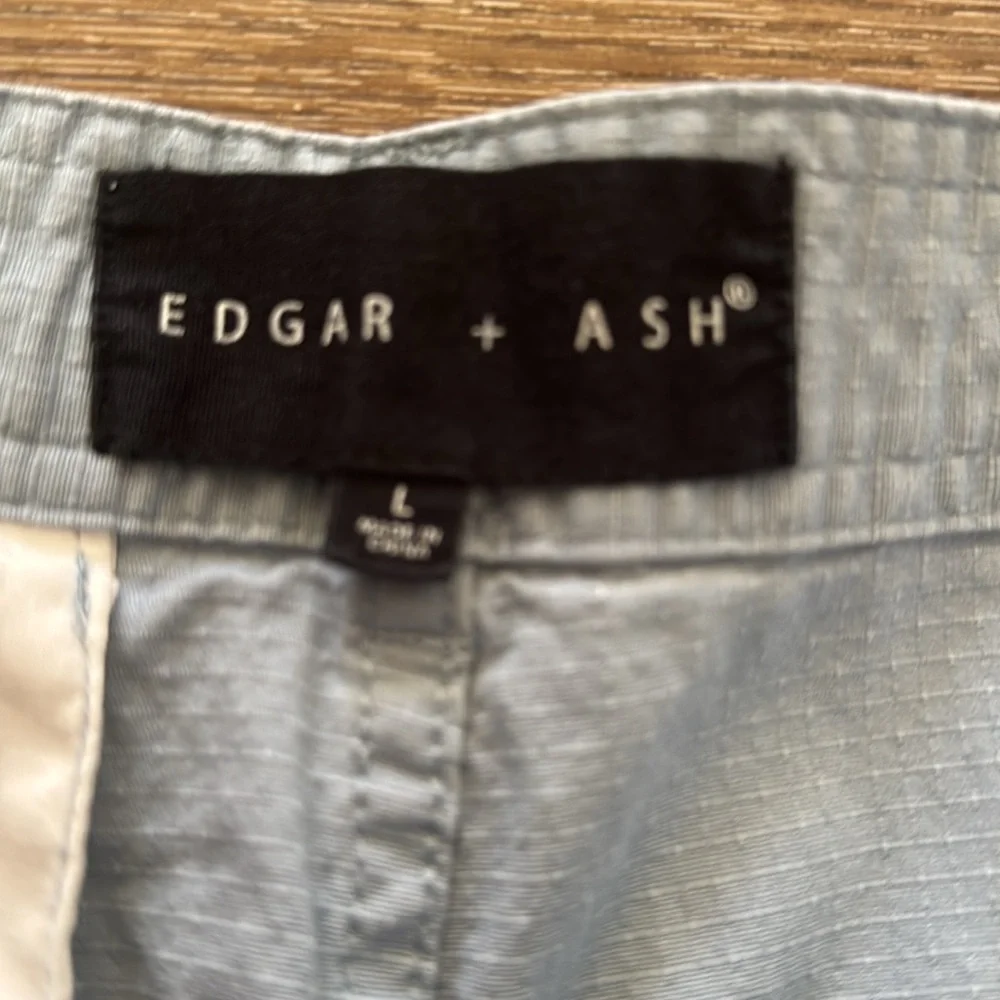 Edgar + Ash | Shorts | Edgar Ash Light Blue Shorts Large | Poshmark